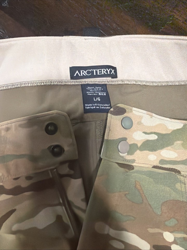 Arc'teryx LEAF Sphinx Pant Durastretch Softshell Size Large Multicam | eBay