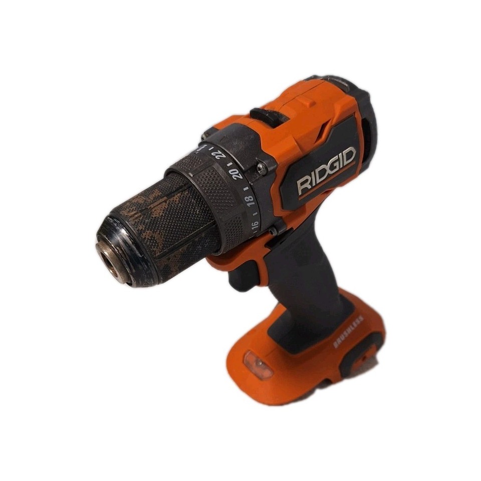 RIDGID R87012 18V SubCompact Brushless Cordless 1/2" Drill/Driver TOOL ...
