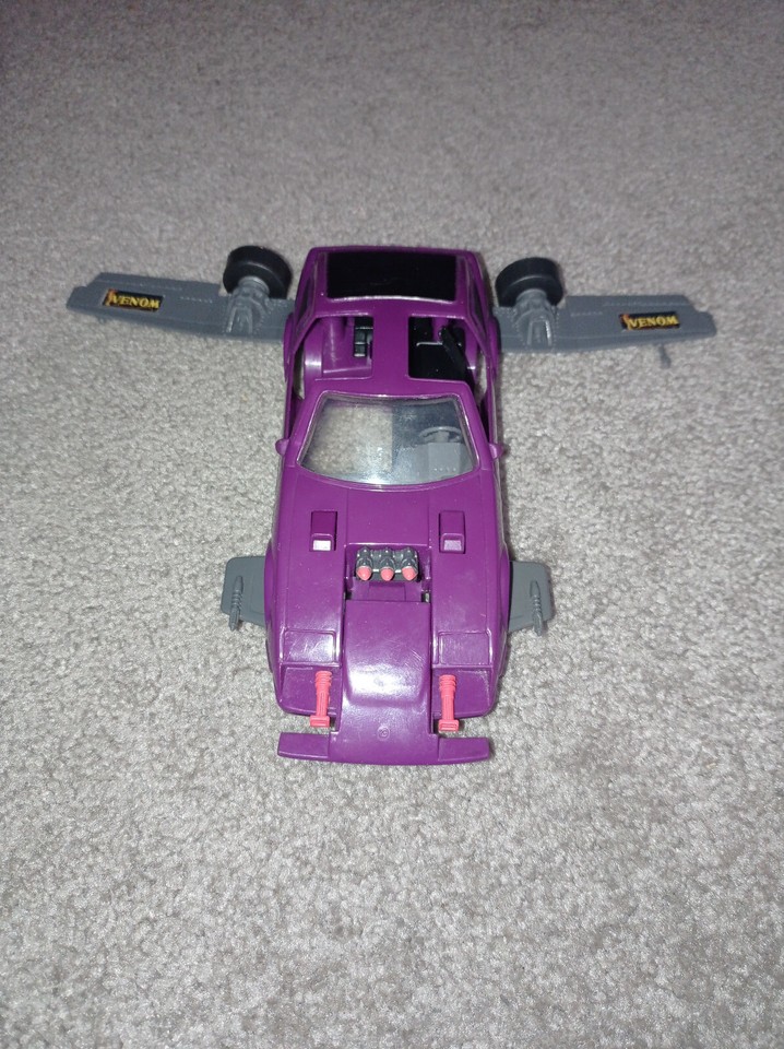 M.A.S.K. Venom Manta Nissan 300ZX Purple Jet Car - Kenner 1987 | eBay