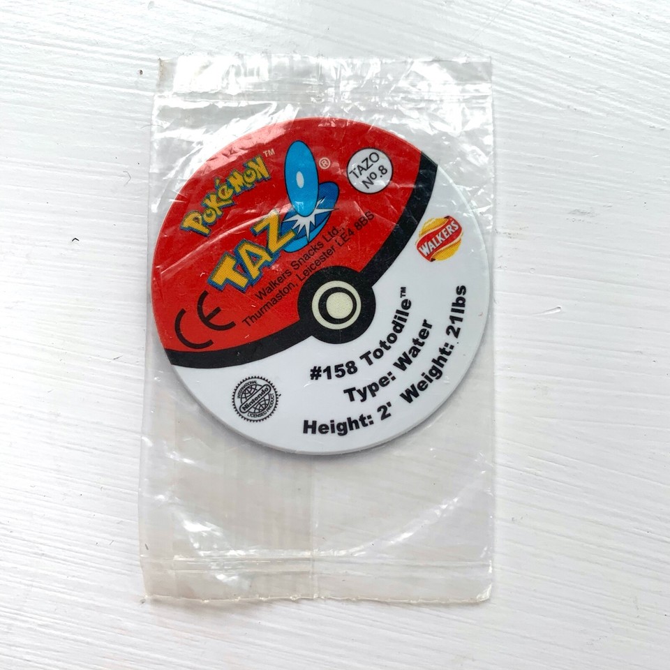 2001 POKEMON TAZO'S - Vintage- Walkers Tazos/Pogs - Take your pick in ...
