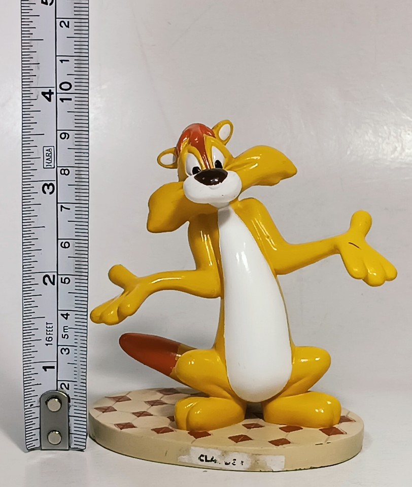 WARNER Bros De AGOSTINI LOONEY TUNES 4'' CLAUDE CAT PVC FIGURE FIGURINE ...