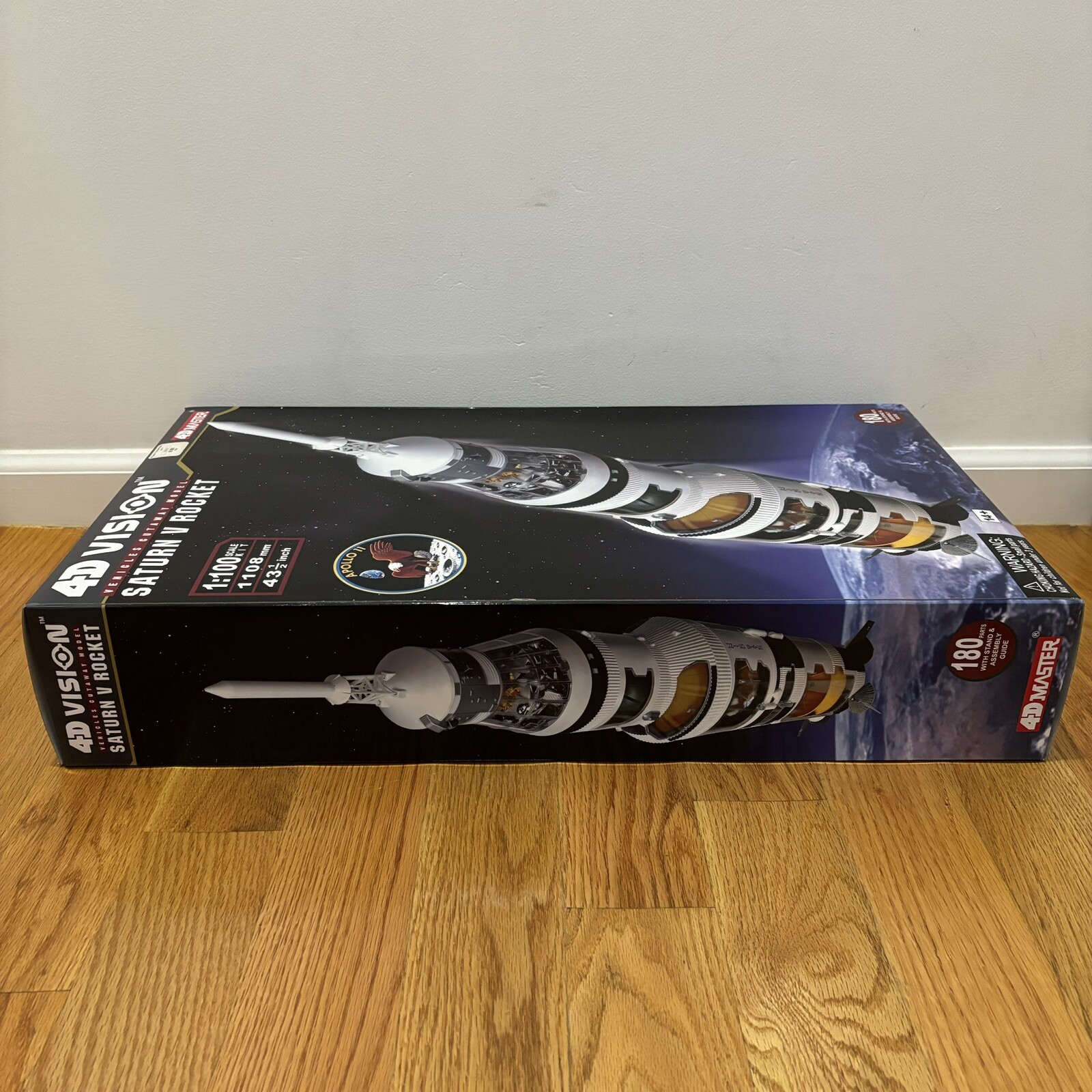 Famemaster 4d Vision Saturn V Rocket Model 1100 Scale 26117 Top Daily ...