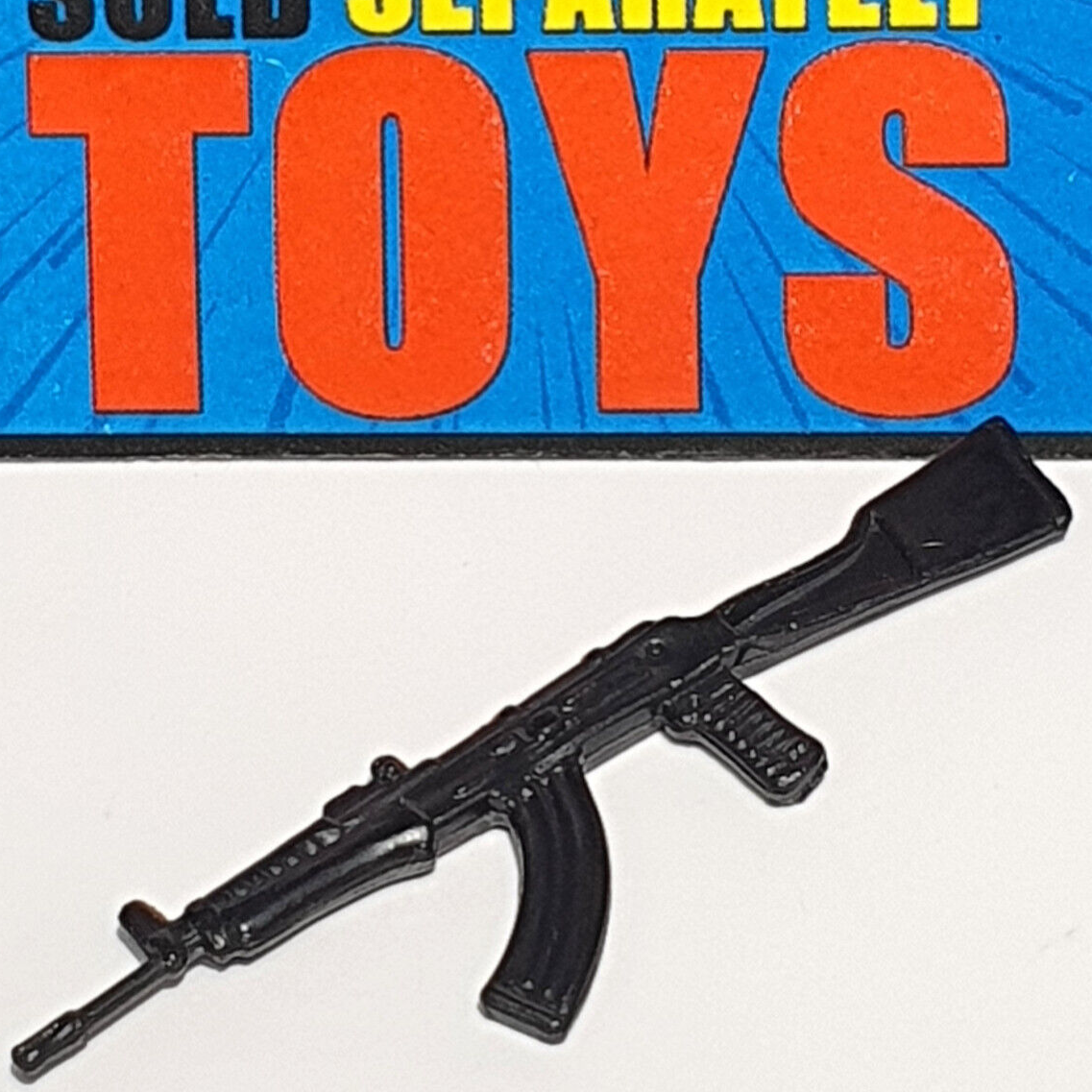 GI Joe Black Major SNOW SERPENT RIFLE Cobra Officer gun AK47 accessory ...