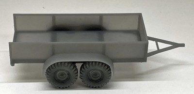 3D PRINTED UTILITY TRAILER S Sn3 Model Railroad Structure Unpainted Kit ...