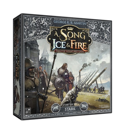 Stark Starter Set A Song of Ice and Fire ASOIAF Miniatures Game CMON ...