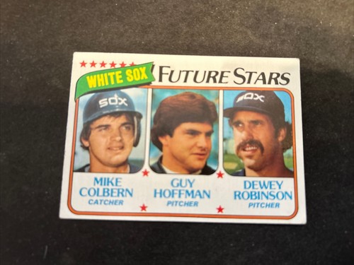 1980 Topps Future #664 Mike Colbern Guy Hoffman Rookie Chicago White ...
