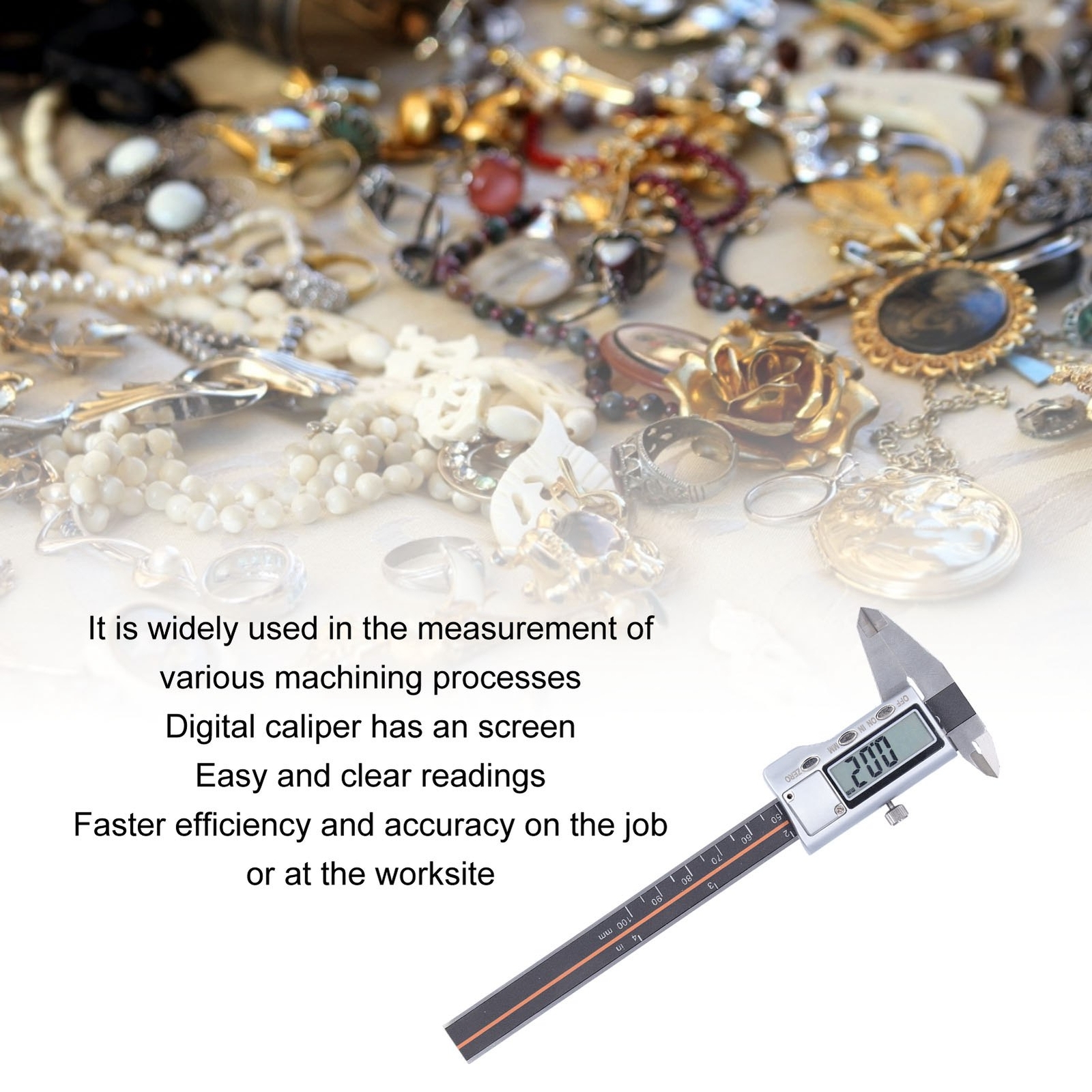 Electronic Digital Caliper Mini Digital Calipers Measuring Tool HEL | eBay