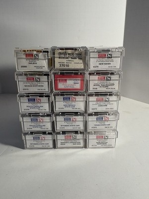 Micro train Lines N Scale Freight Cars - 15 Pack Multiple SKUs | eBay