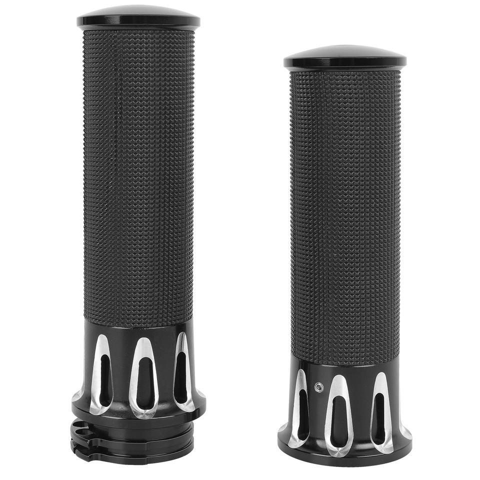 Motorcycle 1" Handlebar Hand Grips + Switches Controls For Harley ...