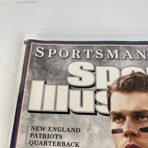 Sports Illustrated Magazine December 12 2005 Tom Brady Sportsman of the ...