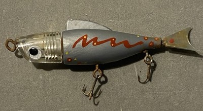 Vintage Very Rare Fresh Water/Ice Fishing Minnow Crank Bait Wiggler ...