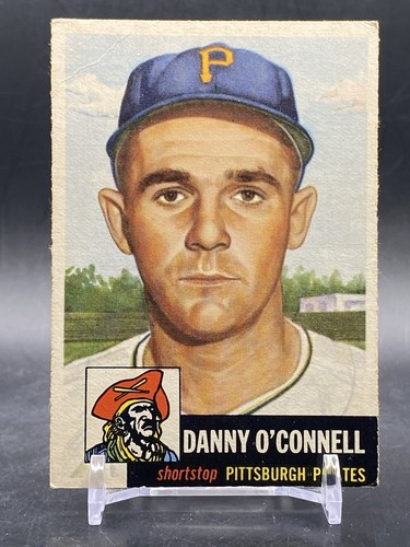 1953 Topps #107 Danny O'Connell Pittsburgh Pirates VTG Vintage Baseball ...
