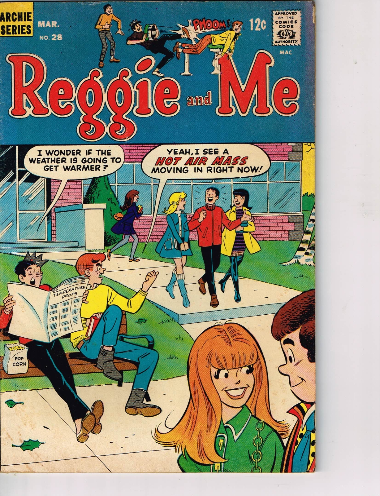 Vintage Comic Book Archie Series REGGIE AND ME No. 28 Mar. 1968 | eBay