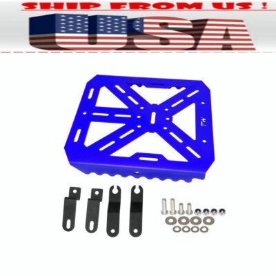 US Blue Rear Luggage Top Tail Rack Carrier For 1990-2022 YAMAHA TW200 ...