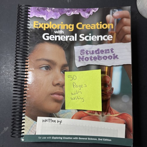Apologia General Science (2nd Edition)Student Notebook (50 Pages W/ Pen ...