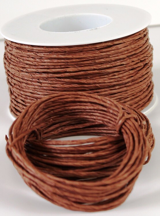 5m 100m Paper Covered Craft / Florist Wire 2 mm - 18 Different Colours ...