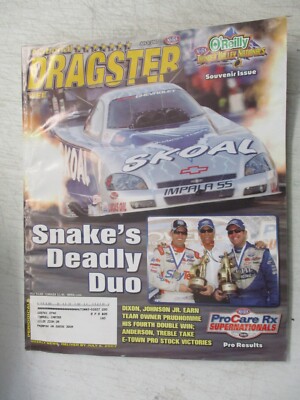 NATIONAL DRAGSTER MAGAZINE JULY 6, 2007 TOMMY JOHNSON JR SKOAL FUNNY ...
