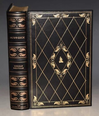 Herman Melville Moby Dick Or The Whale Captain Ahab Fine Binding ...