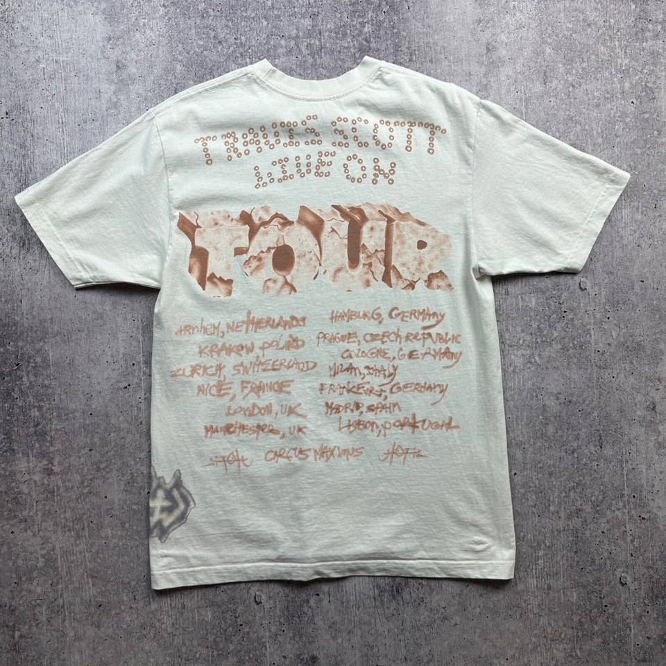Travis Scott Utopia Skitzo Circus Maximus 2024 Euro Tour Tee t shirt ...