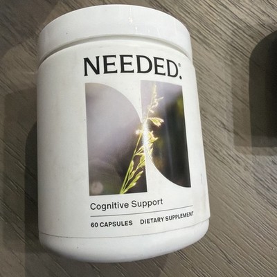 Needed Cognitive Support - Comp- Supp with Ashwagandha Reishi 60ct 6/27 ...