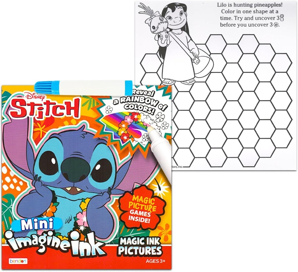 Lilo and Stitch Coloring and Activity Book Set - Bundle with Lilo and ...