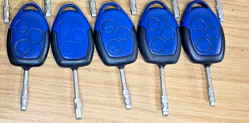 5 X FORD TRANSIT MK7 3 BUTTON REMOTE KEY FOBS BLUE | eBay UK