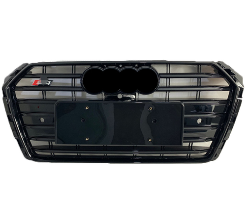 For 2017-2019 Audi A4 S4 B9 Black Front Bumper Mesh Grille Grill | eBay