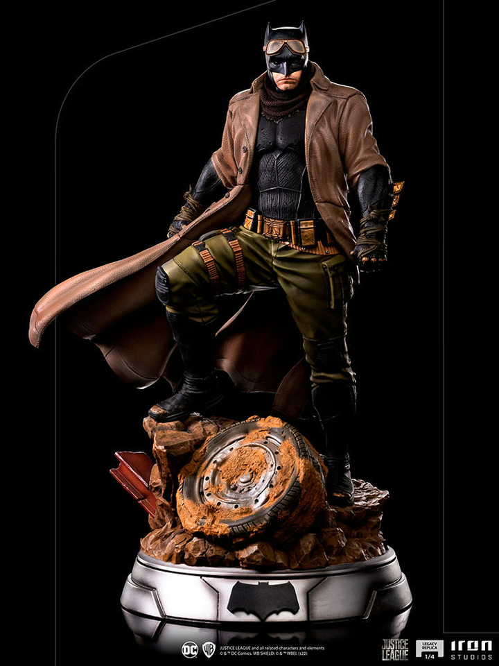 1/4 DC Zack Snyder's Justice League Knightmare Batman Statue Iron ...