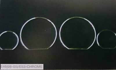 1998-2005 for BMW E46 320i 325i 330i M3 Dashboard Meters Rims Gauge ...