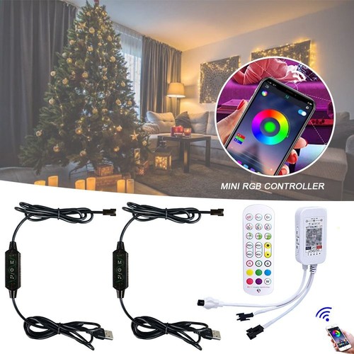 Smart Mini RGB Controller Bluetooth Adaptor USB controller LED Light ...