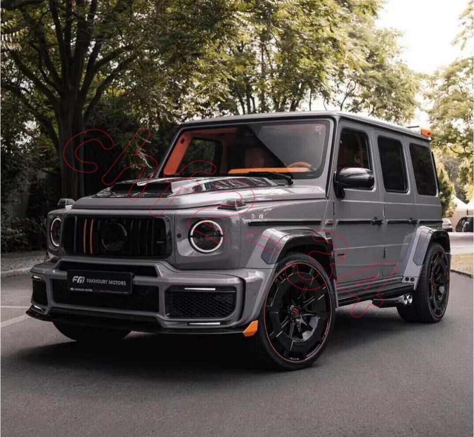 For Benz G Wagon W463A W464 G900 rocket style Carbon Fiber Luminous ...