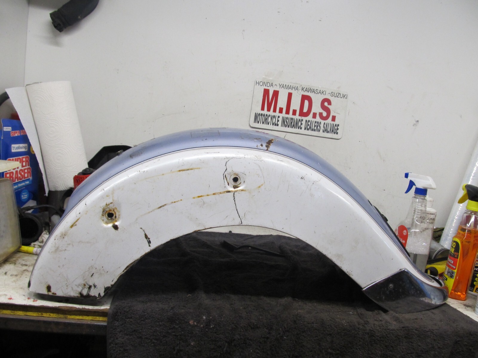 2002 Yamaha XVS 650 V-Star Classic Rear Fender 5BN-W216R-P3-3Y | eBay