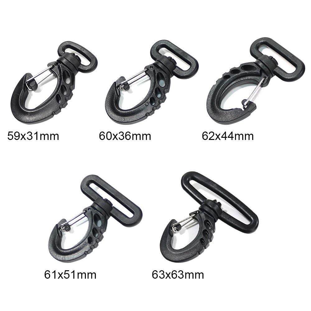 Lobster Carabiner Spring Quickdraws Clip Hooks Keychain Belt Buckles | eBay