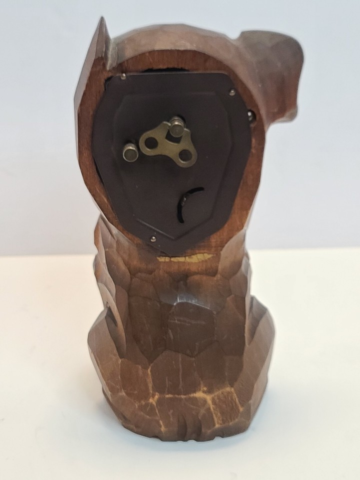 Antique 1926 OSWALD Germany Rotating 'Rolling Eyes' Carved Figural Dog ...