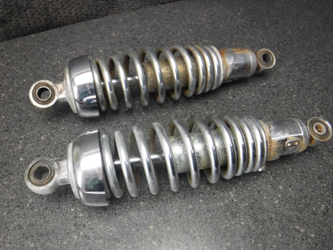 89 Yamaha Virago 750 XV750 Rear Shocks 2C | eBay
