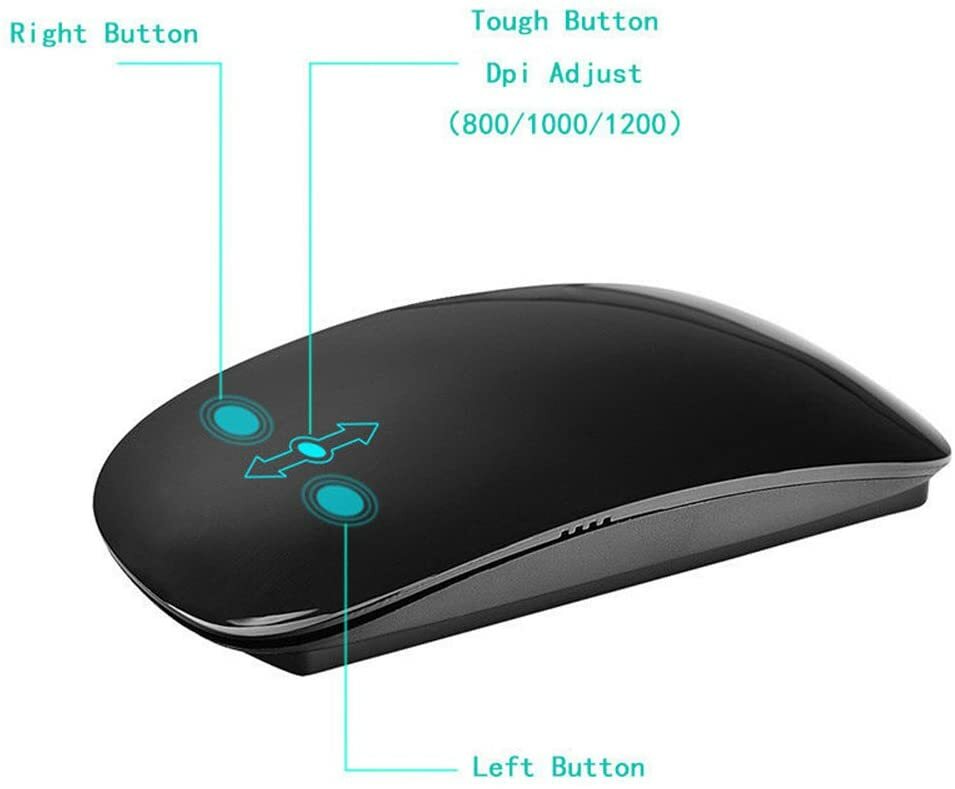 UK Multi Touch Scroll Mouse For Apple Macbook Laptop TM-823 Wireless ...