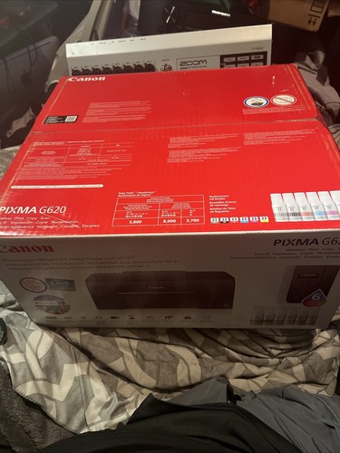 Canon MegaTank Pixma G620 Wireless AIO Photo Printer Bluetooth Low Page ...