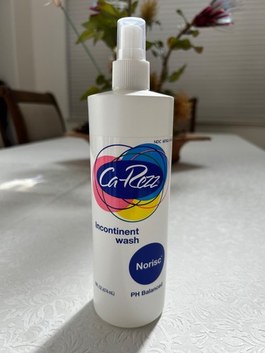 NEW 2-pack Ca-Rezz Incontinent Spray Wash Norisc PH Balanced 16 fl oz ...