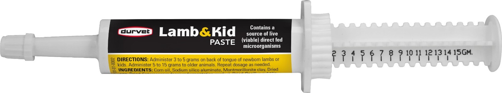 Durvet Lamb & Kid Paste a Source of Live Natural Microorganisms - 15mL ...