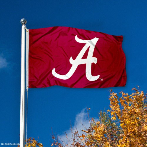 University of Alabama Crimson Tide Flag A Logo Large 3x5 | eBay