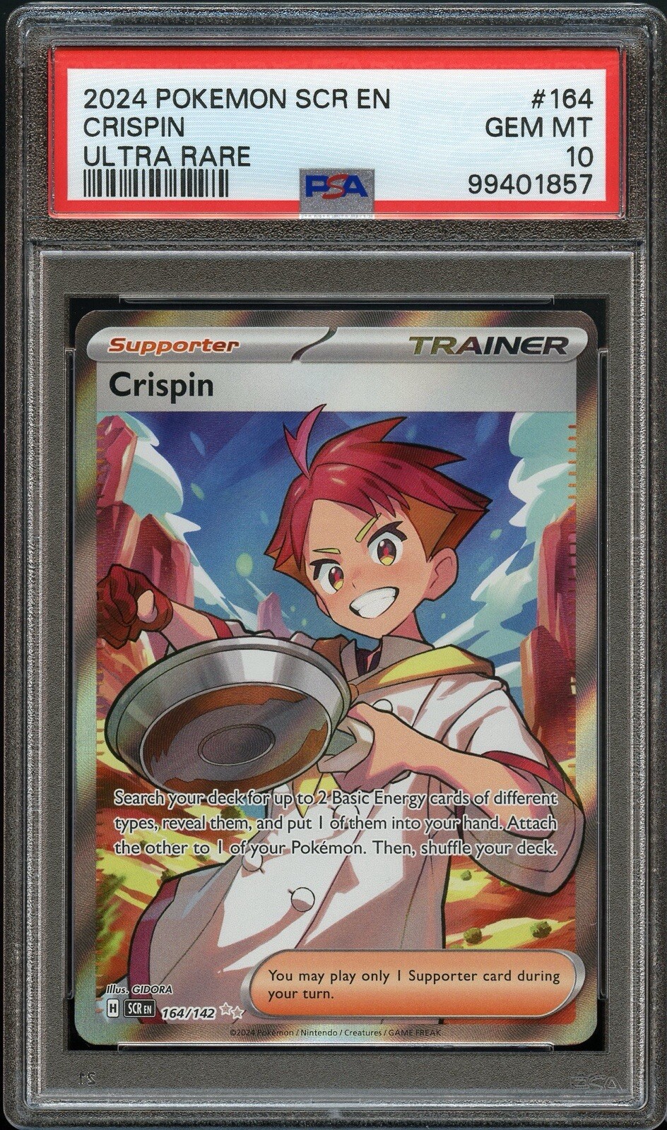 Crispin 2024 Scarlet & Violet: Stellar Crown #164/142 Ultra Rare (Full ...