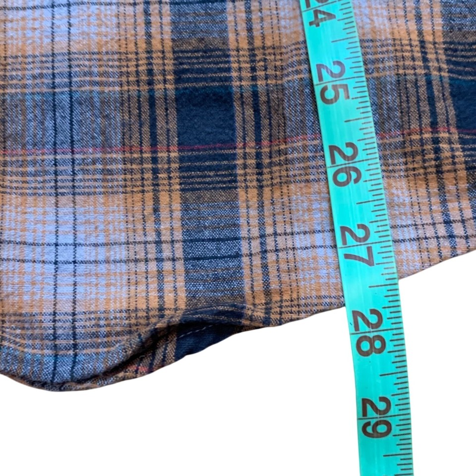 Jesse James Workwear West Coast Choppers Mens Plaid Snap Button Flannel ...