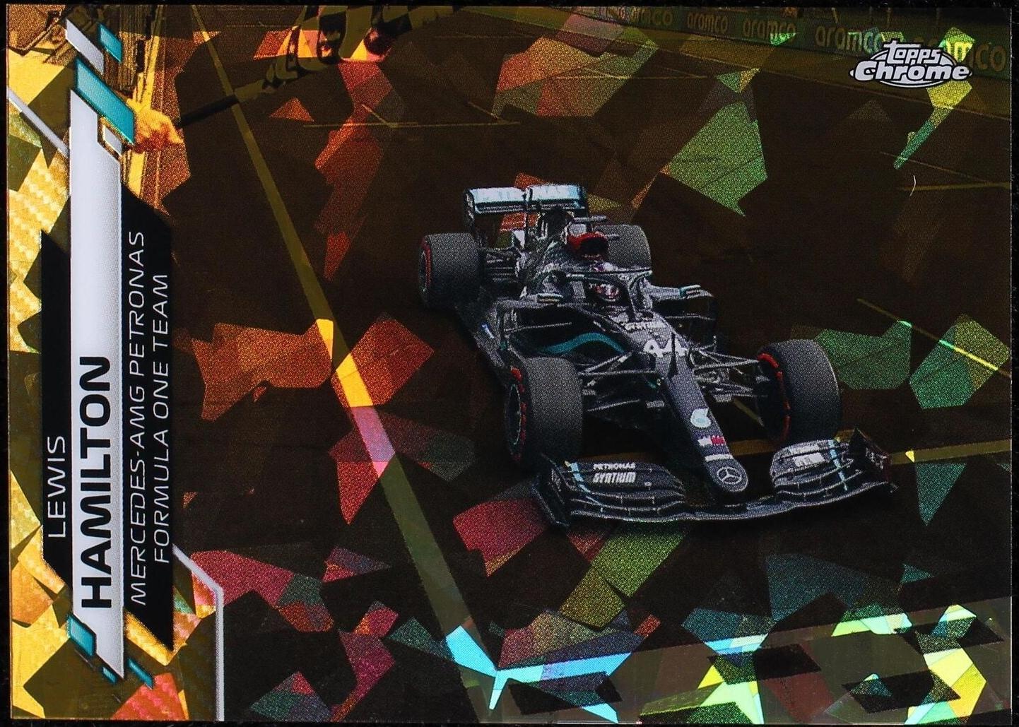 2020 Topps Chrome Sapphire Edition Formula 1 - F1 Cars Lewis Hamilton ...