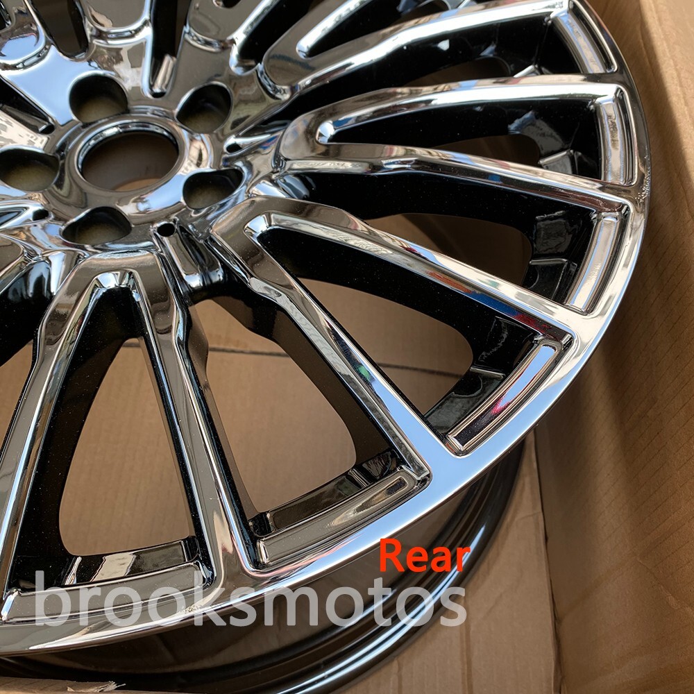 20" CHROME BLACK WHEELS RIMS FITS FOR BMW 2017+ 6 SERIES GT 2016+ 7 ...