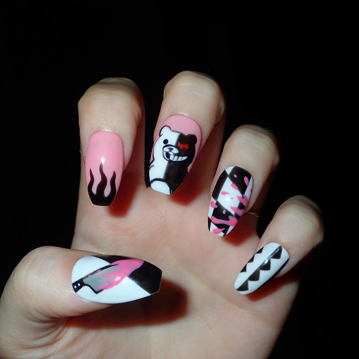 Easy Anime Nail Art