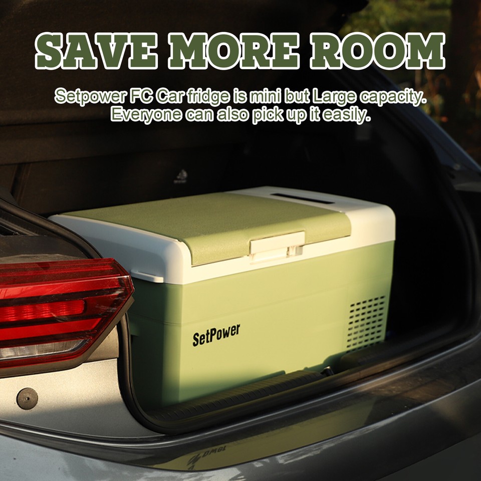 21QT Portable Car Freezer Fridge 12V Refrigerator Camping Truck ...