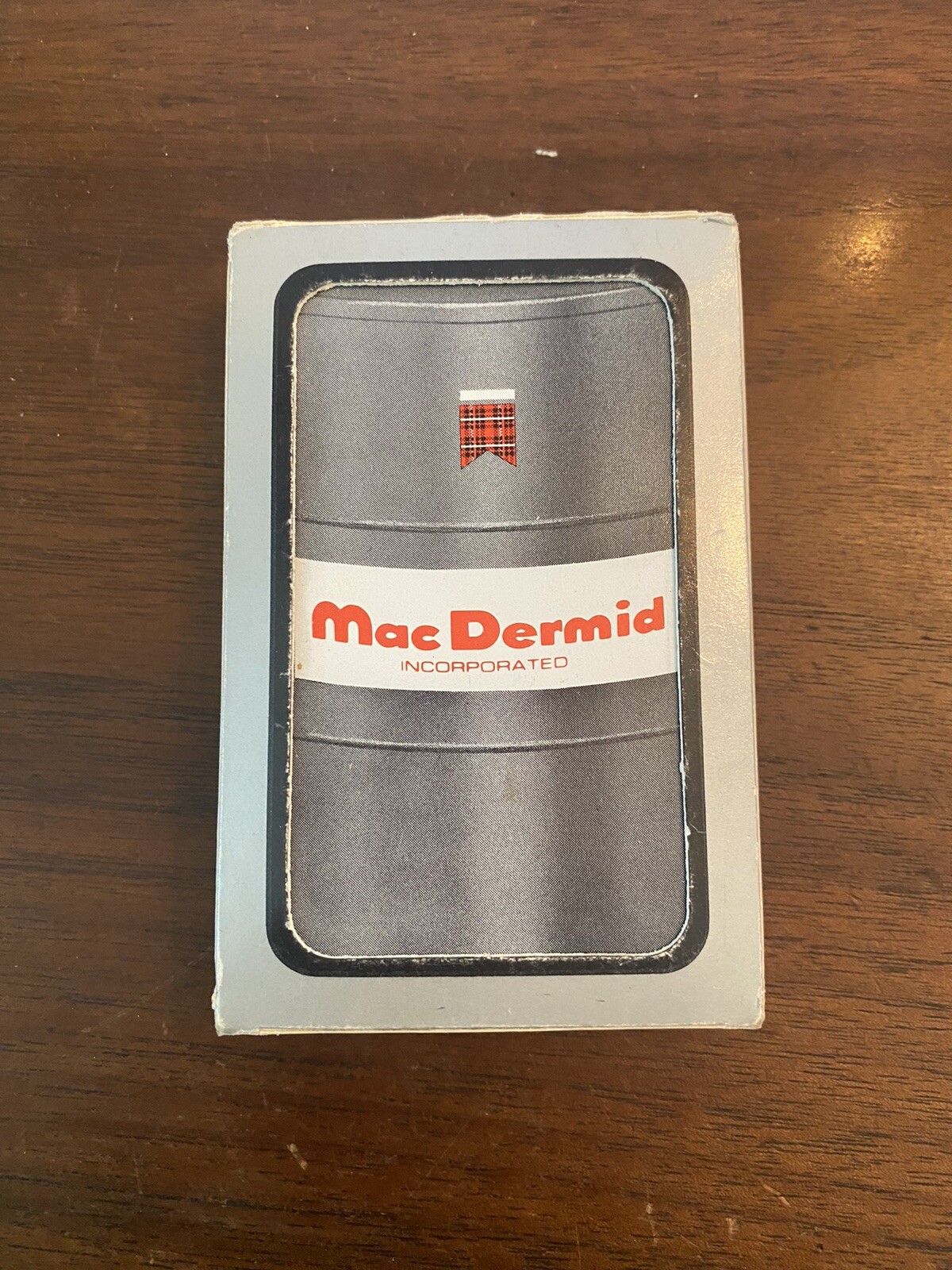 Mac Dermid incorporated Oil Barrel Drum Deck Of Cards oil and gas clean ...