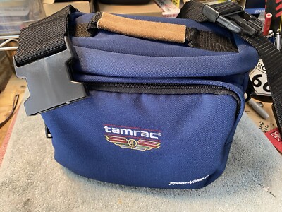 Tamrac Photo-Video 1 Camera Bag Blue w/Handle, Shoulder Strap, Waist ...