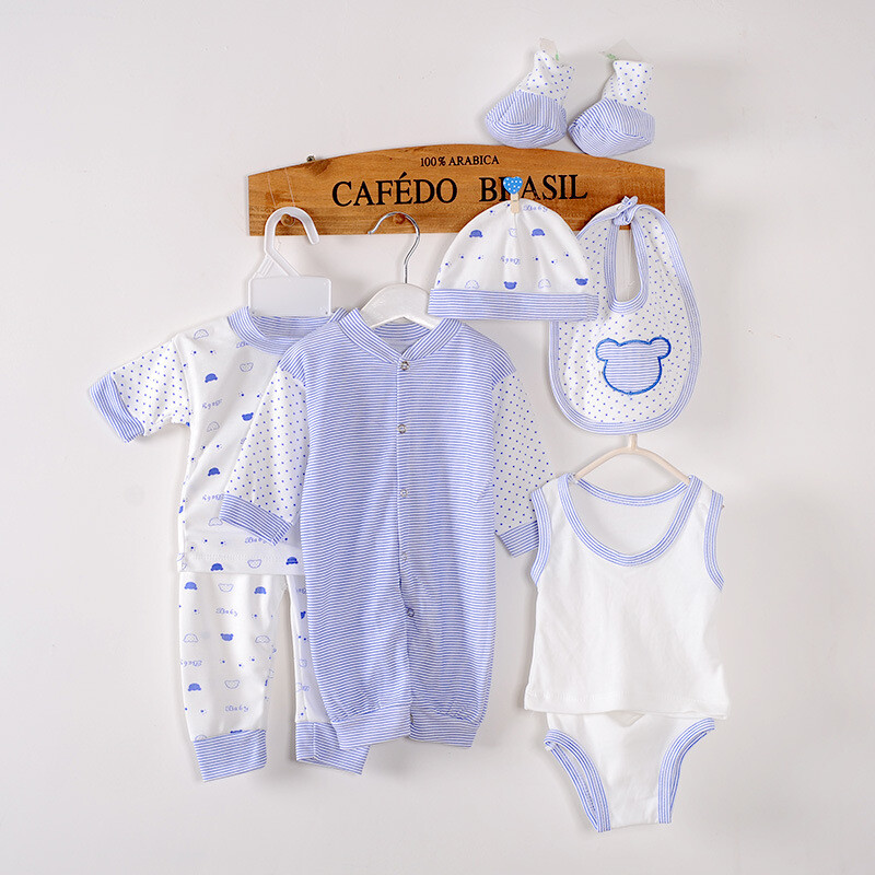 Unisex Newborn Baby Clothes Set Romper Top Pyjama Shirt Outfit 0-3 ...