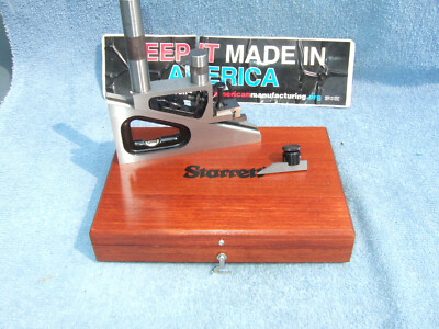 STARRETT 995-E PLANER GAGE w/CASE #s MACHINIST TOOLMAKER INSPECTION ...